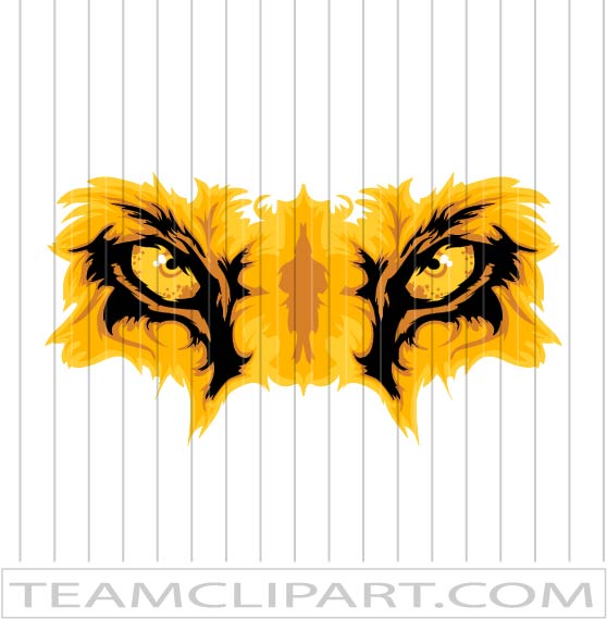 Lion Eyes Graphic | Easy to Edit Vector Images | EPS JPG and PNG